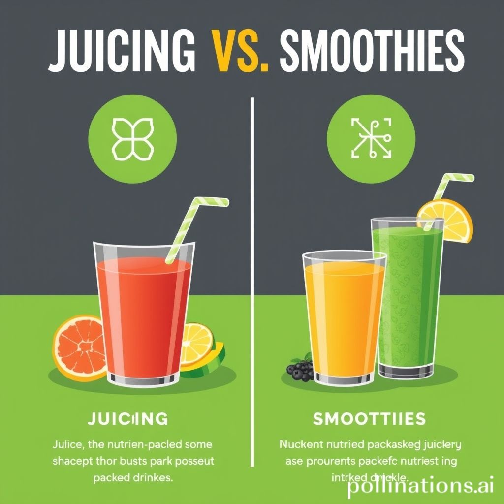 Is There A Big Difference Between Juicing And Smoothies? - Crazy Juicer